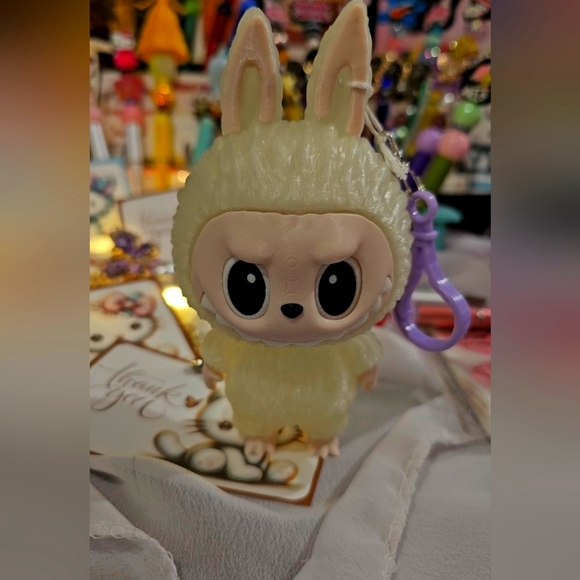 Other | 3d Printed Glow In The Dark Labubu With Bag Clip | Poshmark